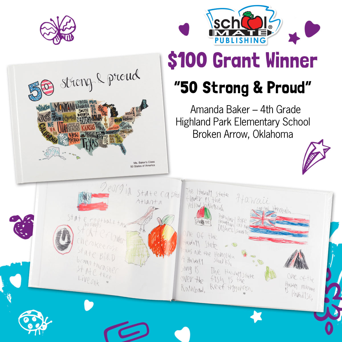 Teachers - Grant Winners - School Mate® Publishing